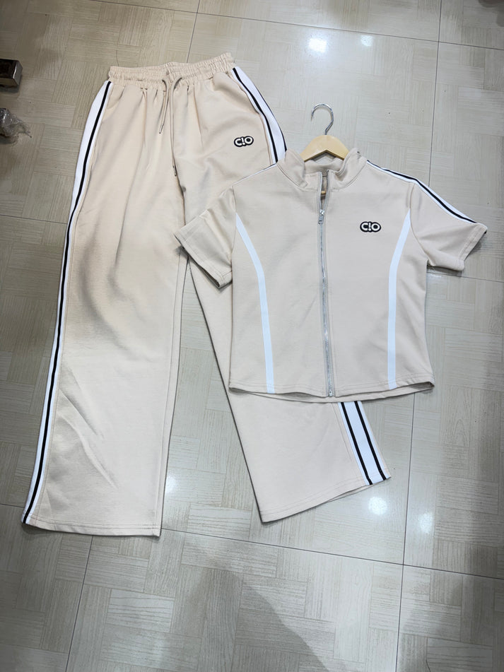 Zipper Relaxed Fit Co-ord Set – Kittkatt Casuals